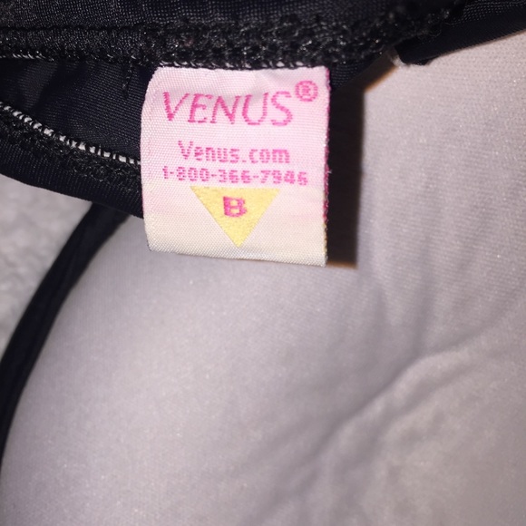 VENUS | Swim | Venus Black And Gold Padded Push Up Swim Top B Cup ...